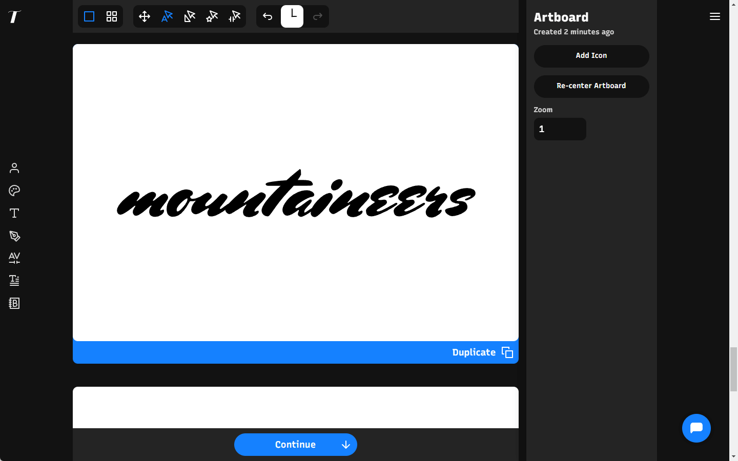 Typogram, the most user-friendly logo design tool