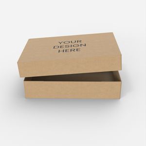 Box With Lid Mockups