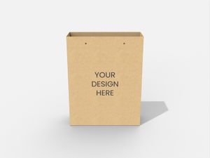 Paper Bag Dieline Vector - Pacdora