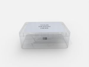 Custom Plastic Box Mockups