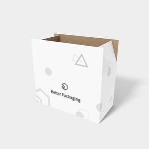 Shipping Box Dieline - Pacdora