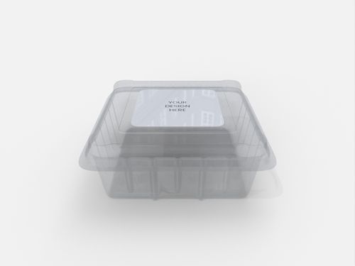 Custom Plastic Box Mockups