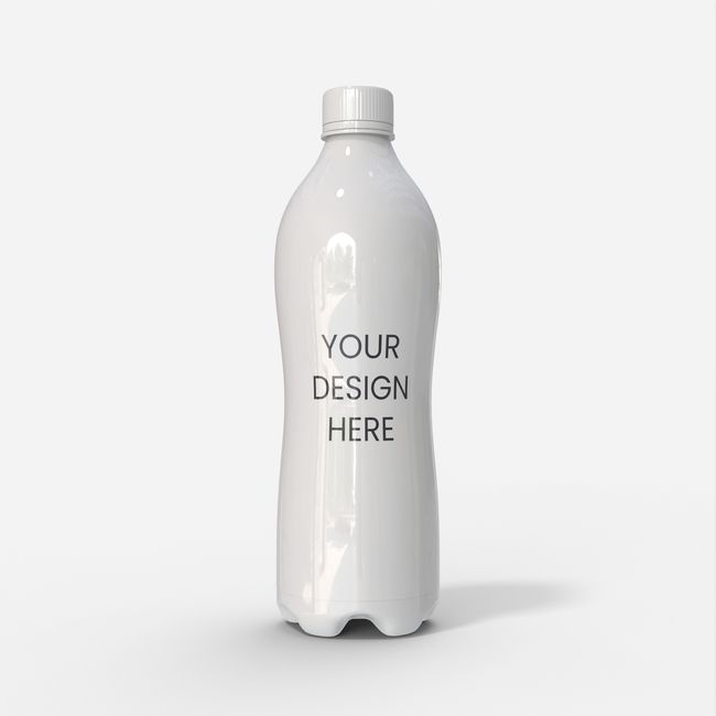 Custom Plastic Bottle Mockups