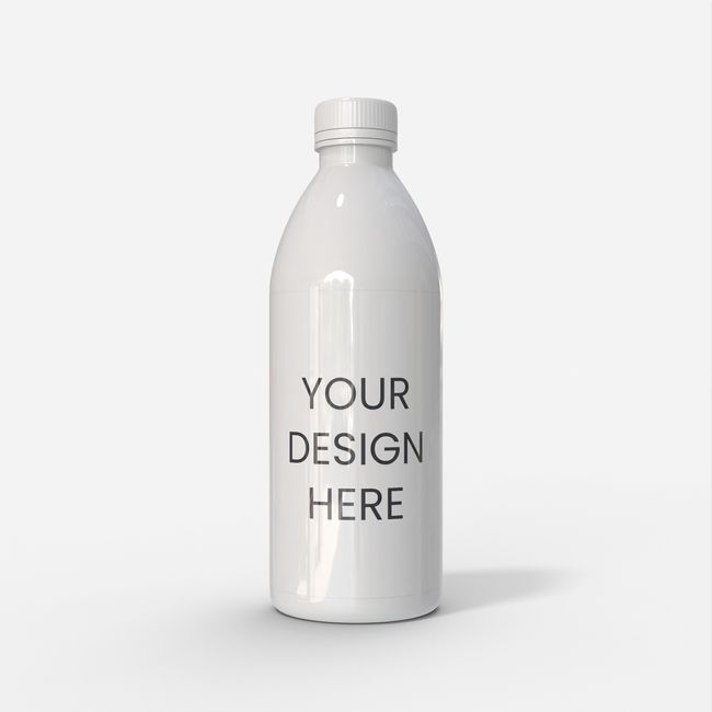 Custom Plastic Bottle Mockups