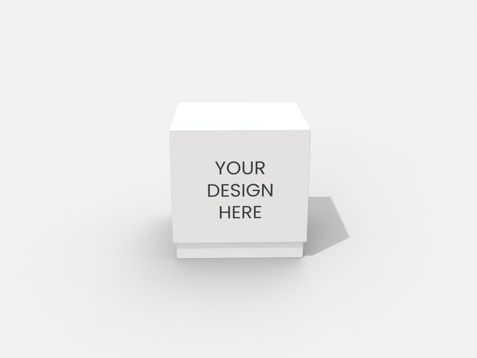 Boîte avec couvercle et inserts en papier maquettes 163030