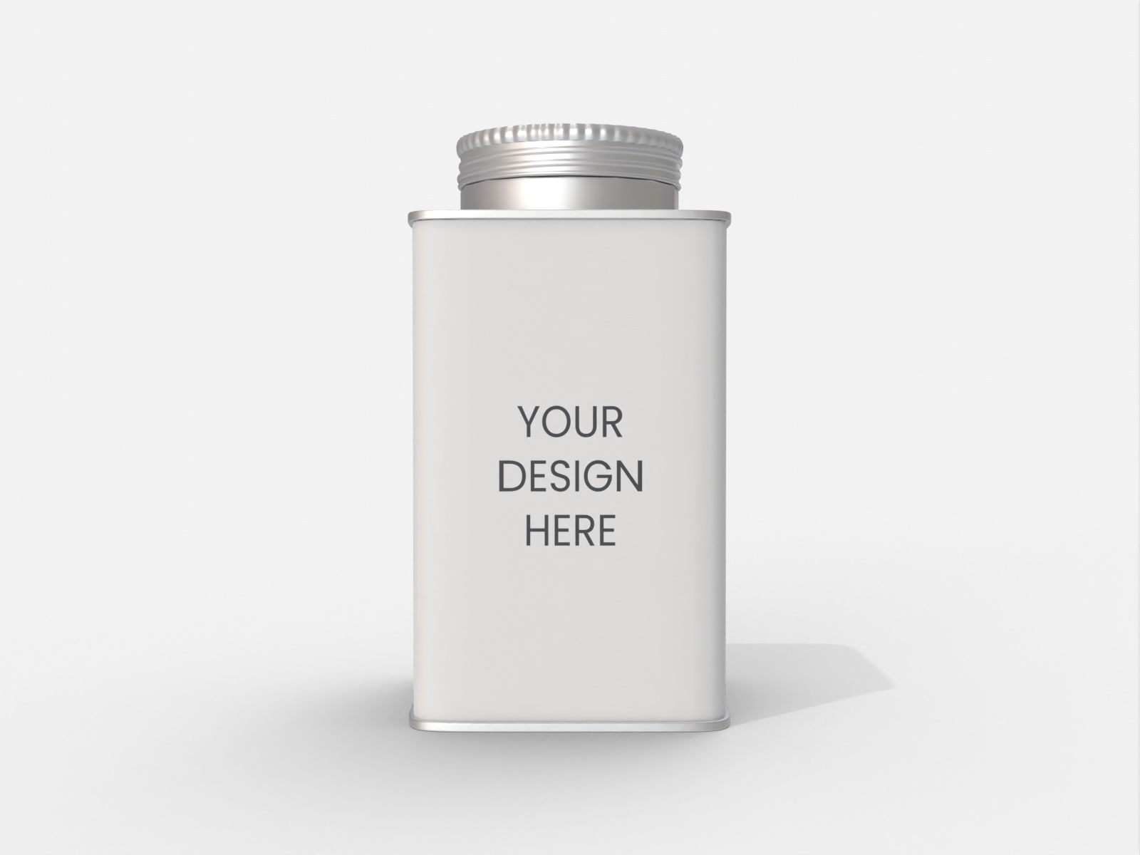 Lata cuadrada Latas de aluminio Estaño maquetas 502000