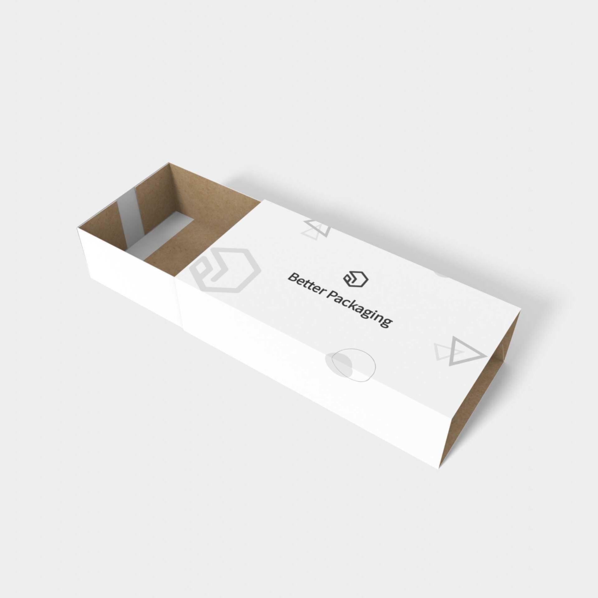 Tray boxes snap-on auto lock bottom mockup 128060 Mockup 128060