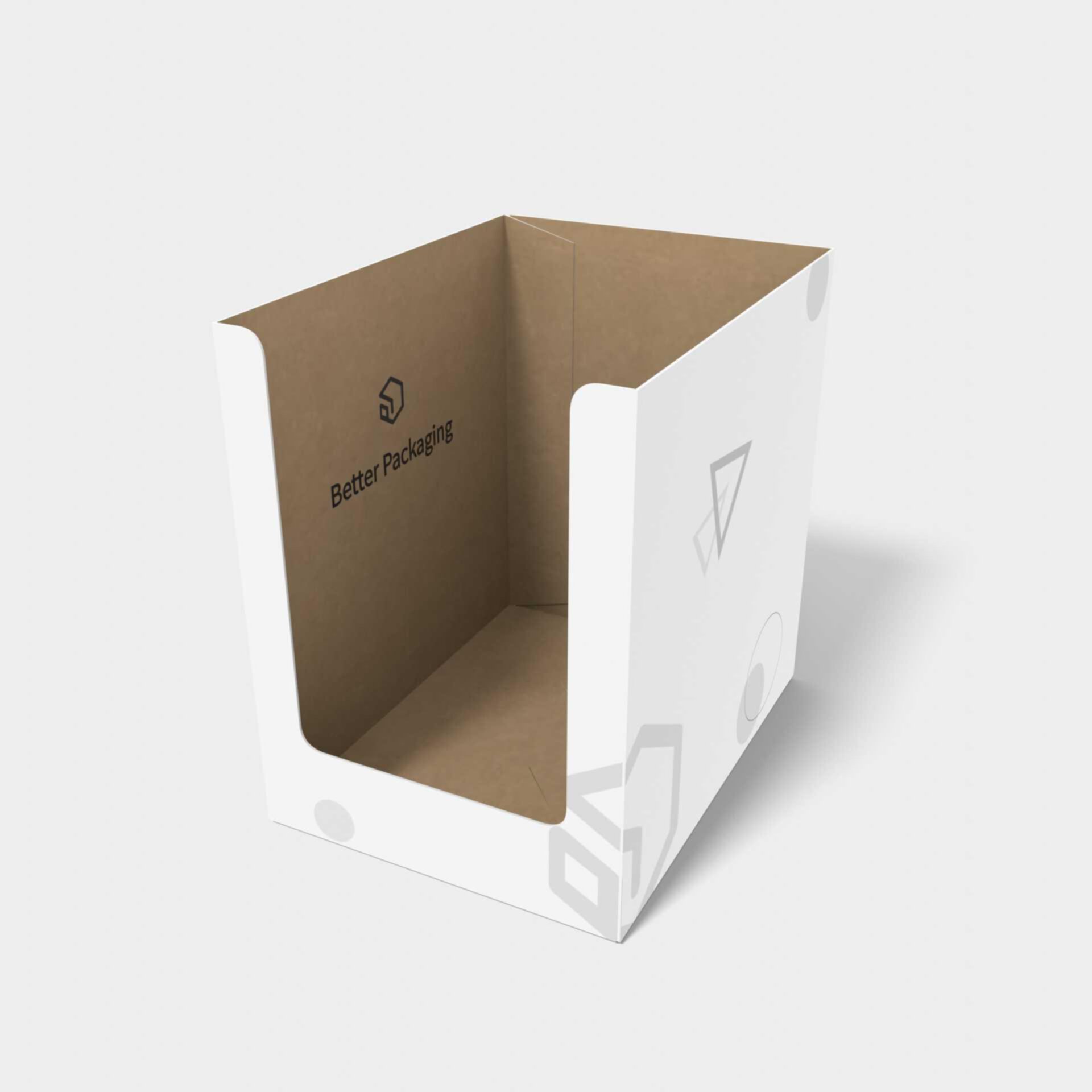 Display boxes auto lock bottom display display /stands mockup 171010