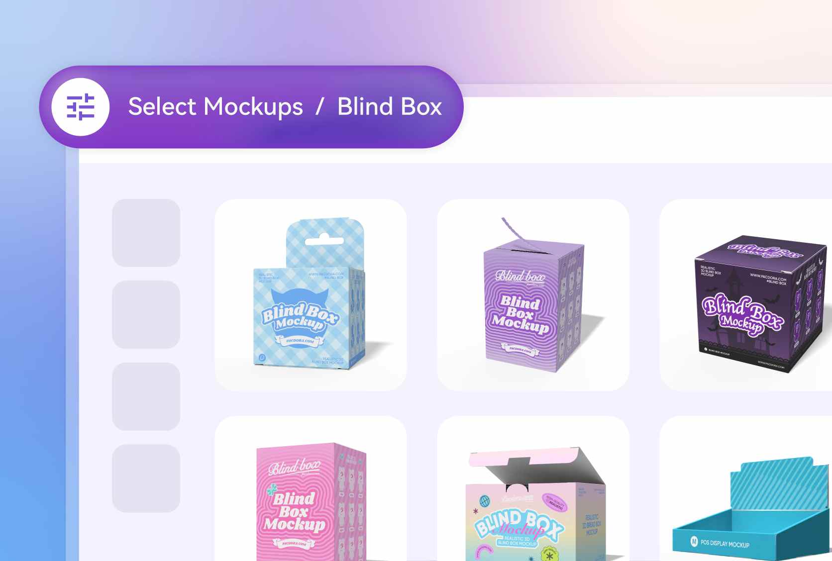 Free Custom Blind Boxes Design Online & 3D Mockup