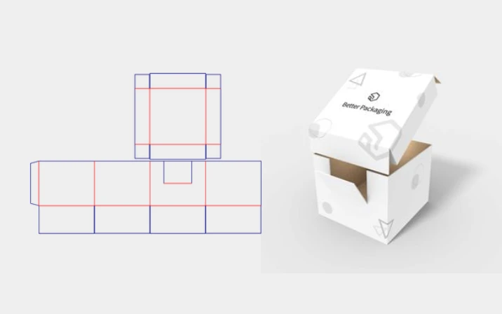50+ Box With Lid Template - Free Download