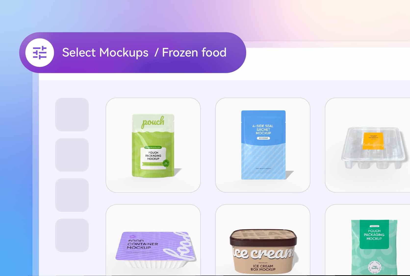 Frozen Food Packaging - Design Online for Free