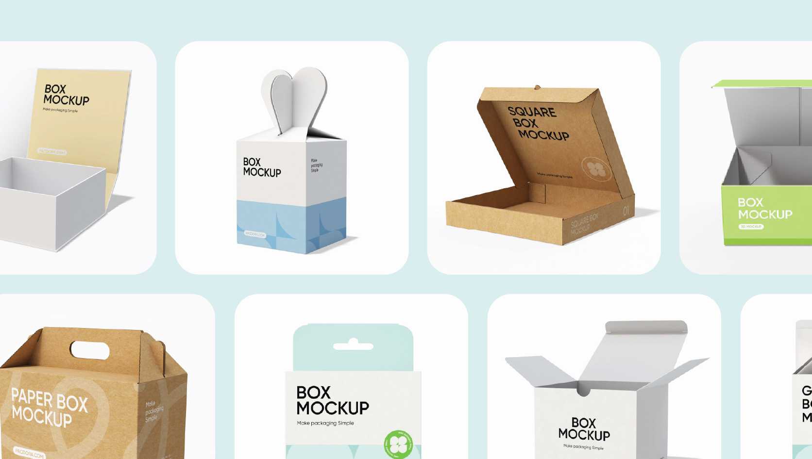 1300+ Maket Kotak | Desain Gratis Online & Unduh Instan