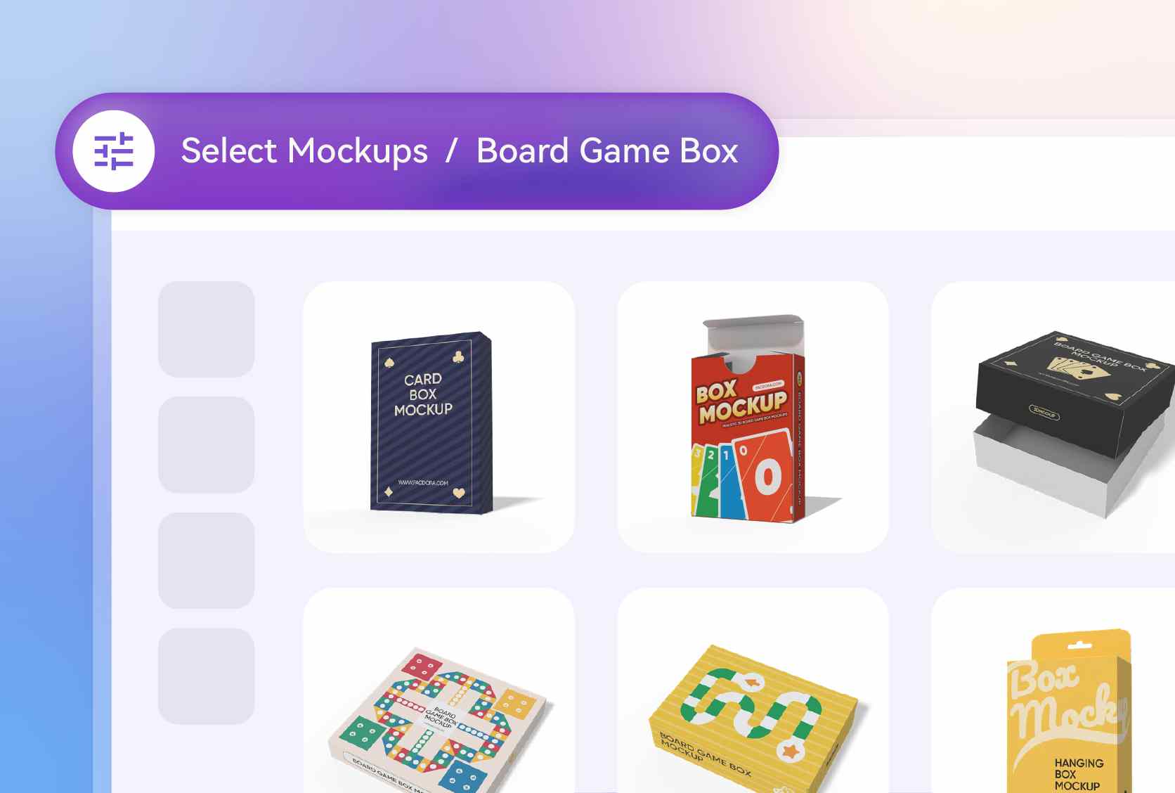 Design Board Game Packaging Online | Free Mockups