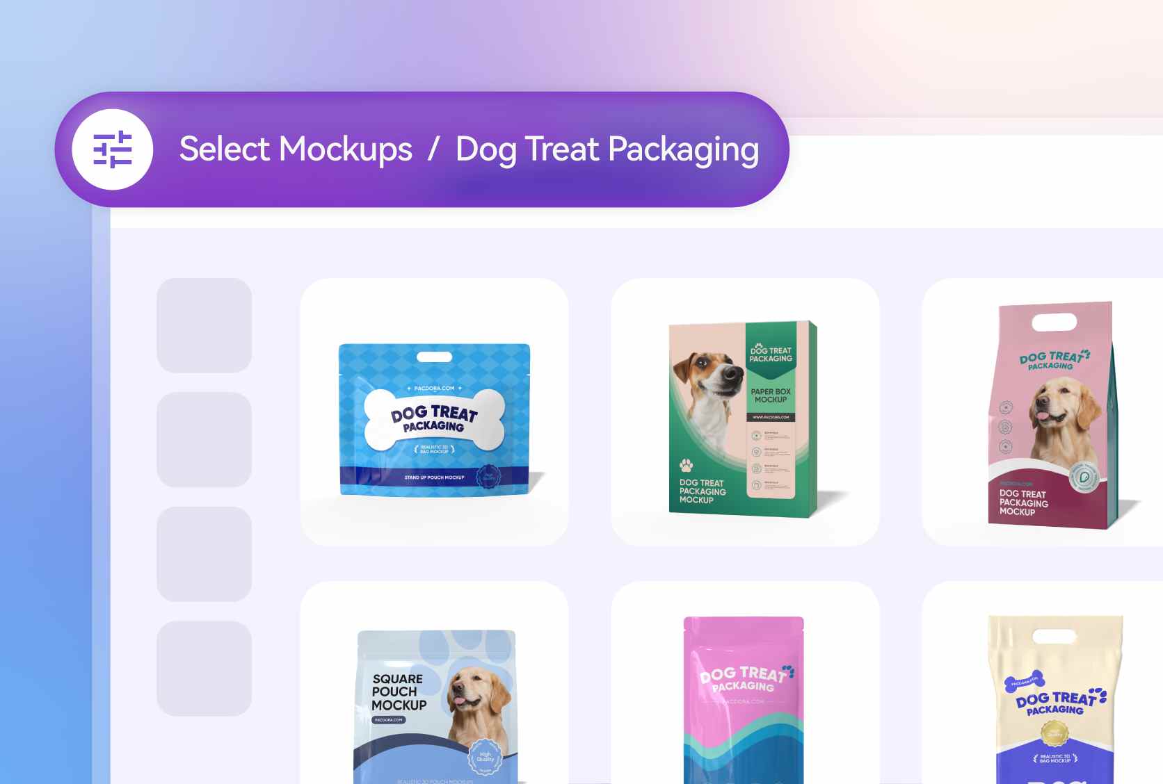 3D Custom Dog Treat Packaging - Design Online for Free