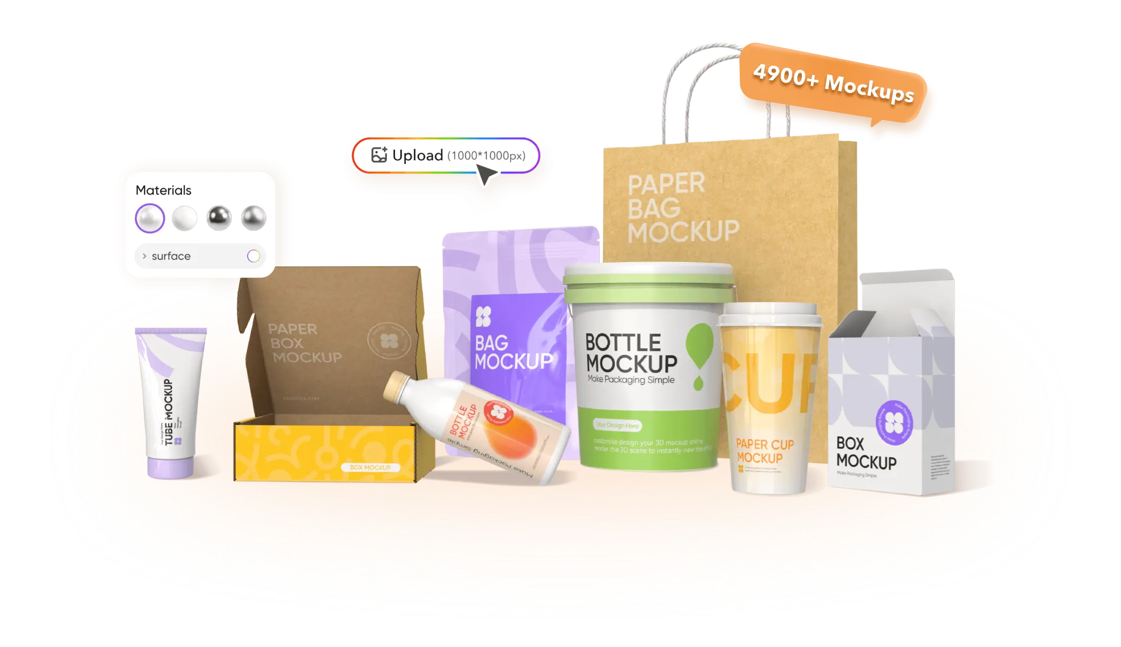 Gerador de Mockups Online Gratuito - Pacdora