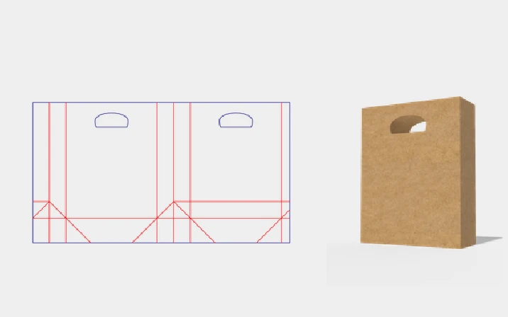Custom Paper Bag - Free and Customizable on Pacdora