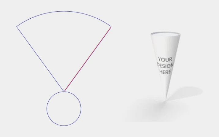 Free Printable Cone Templates & Coloring Pages