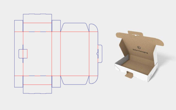 Free Mailer Box Template - Pacdora