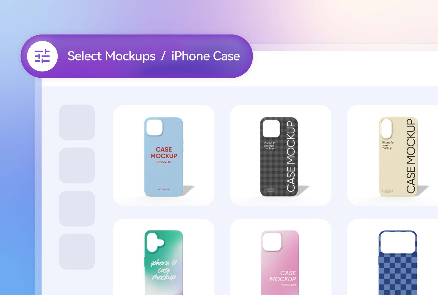 Gerador de Mockup de Capa de Telemóvel | Design Online Grátis