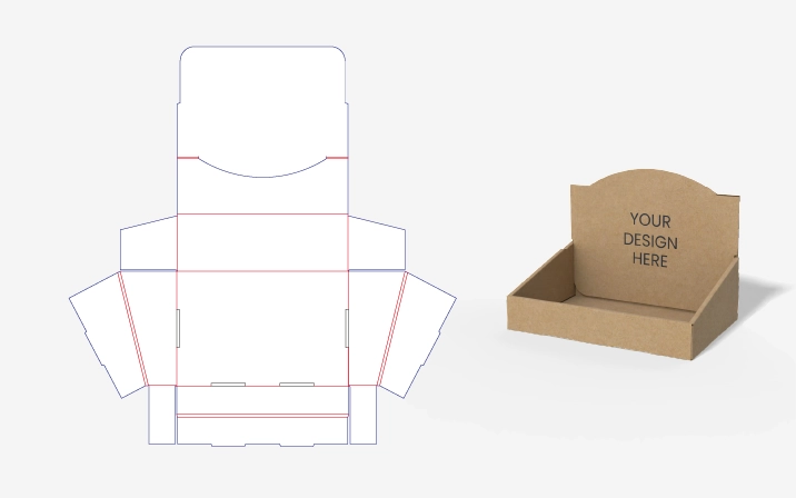 Free Display Box Templates - Precise Dielines Printable