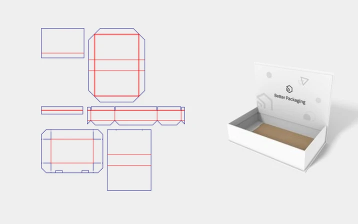 Book Box Template - Free Download on Pacdora