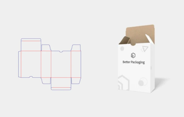 Customize Your Box Outline on Pacdora! Download Free!