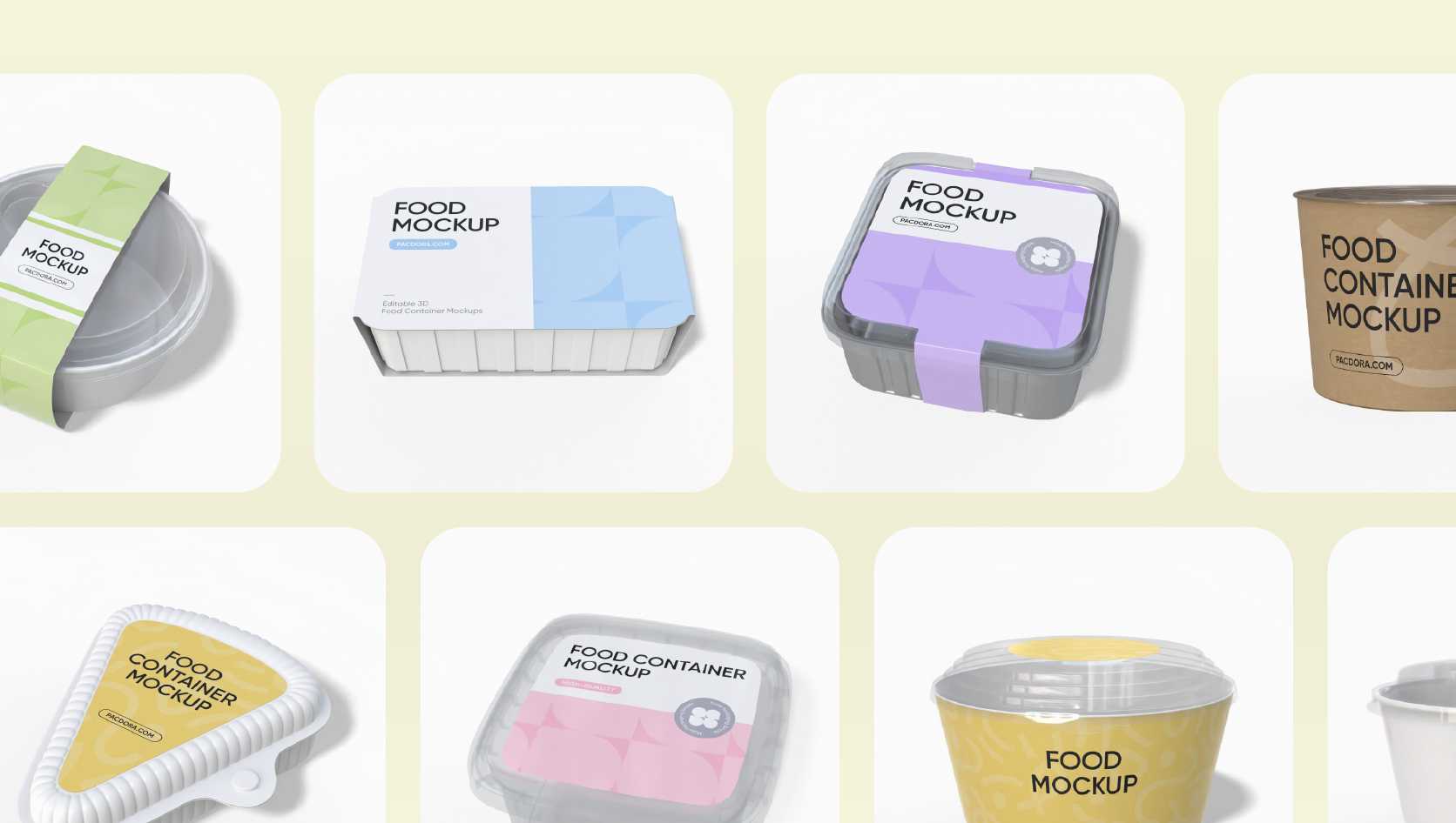 360+ Food Packing Mockup Design - Free & Online