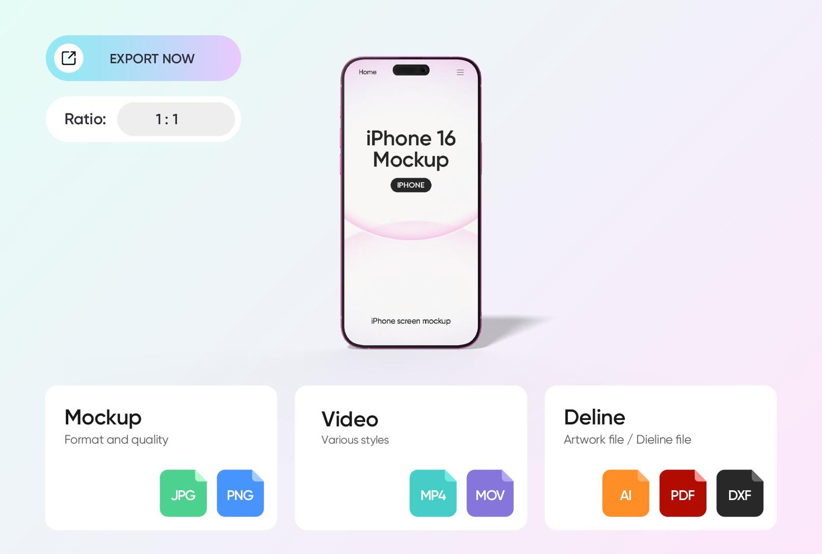 Free 3D Mockup Generator Online