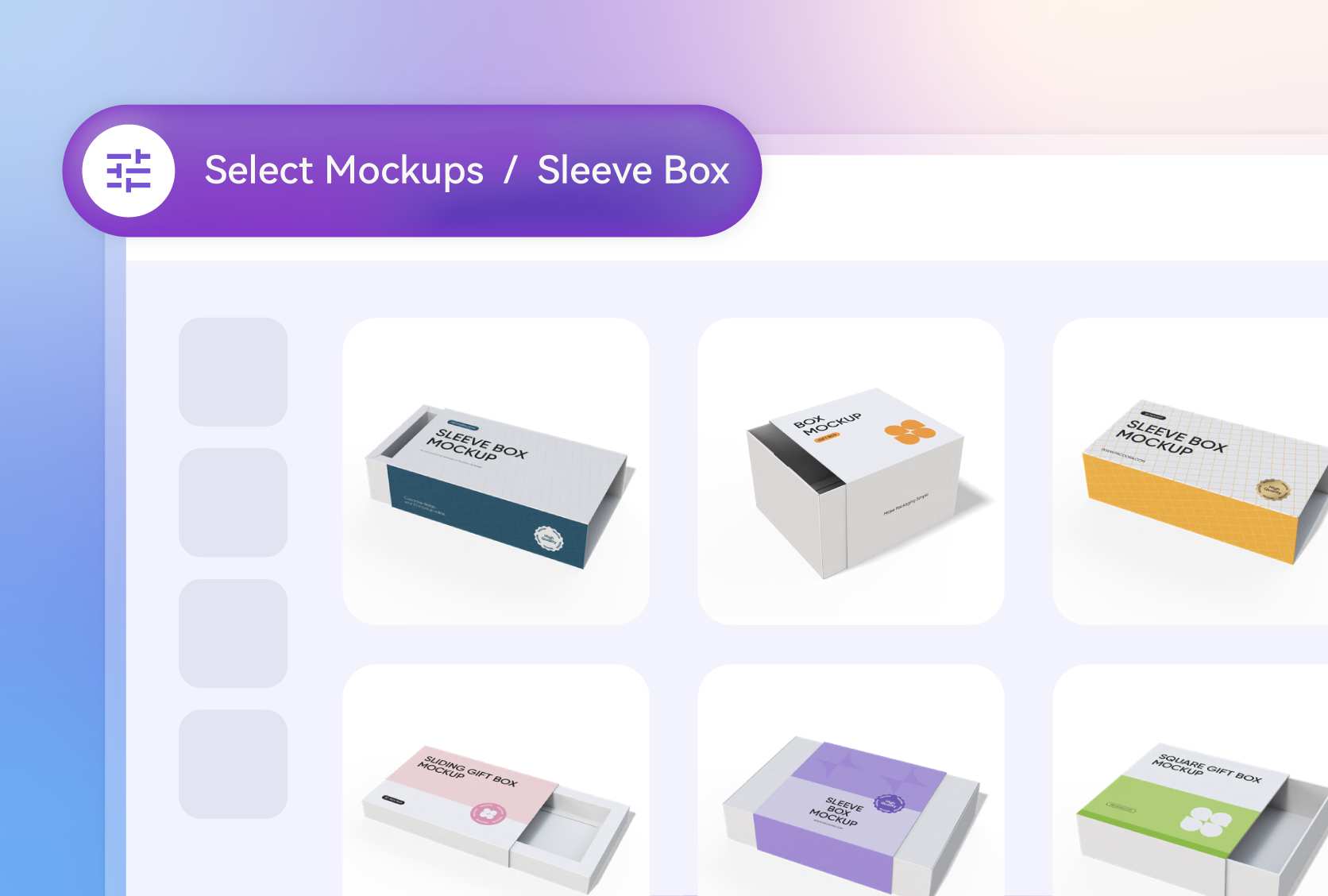 3D Custom Sleeve Boxes - Design Online for Free