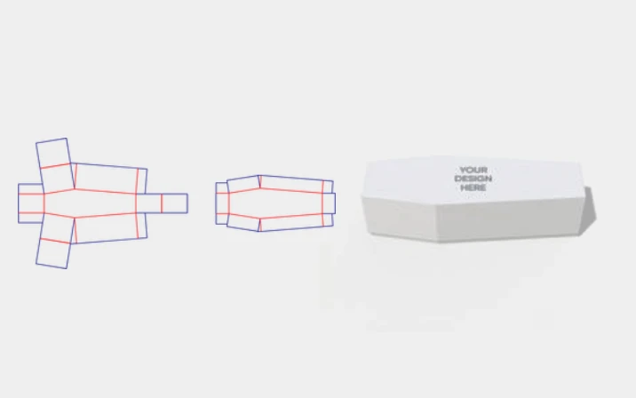 Free Printable Coffin Outline Perfect for Halloween Treat