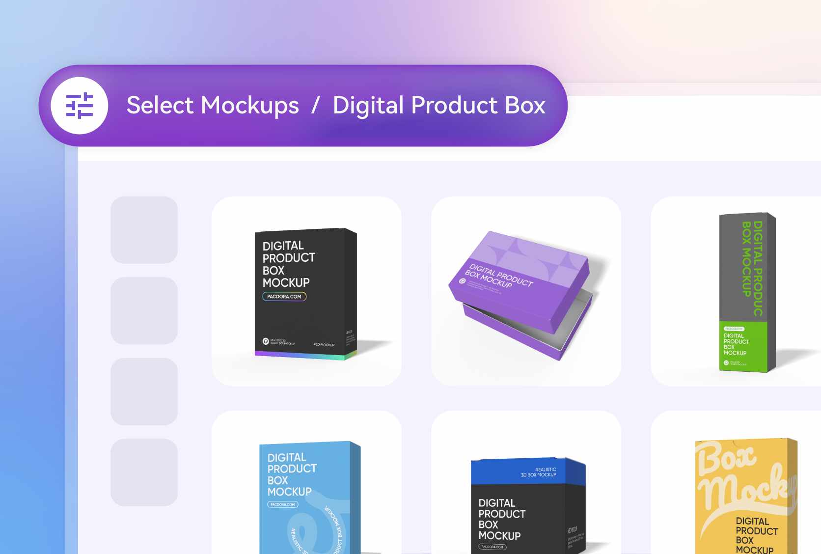 Free Thin Box Mockup - Design Online & Instantly Download