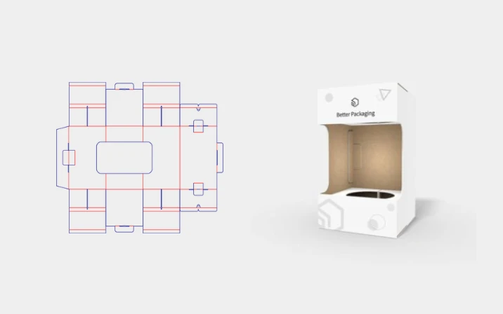 Free Action Figure Packaging Template on Pacdora