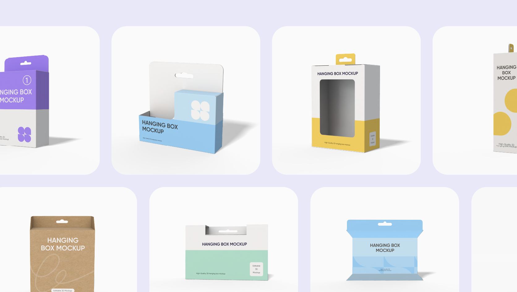 Free & Download Hanging Box Mockups ｜Pacdora
