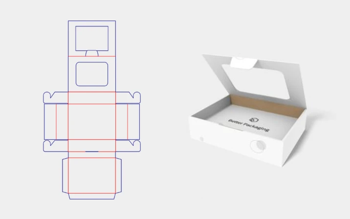 Donut Box Template