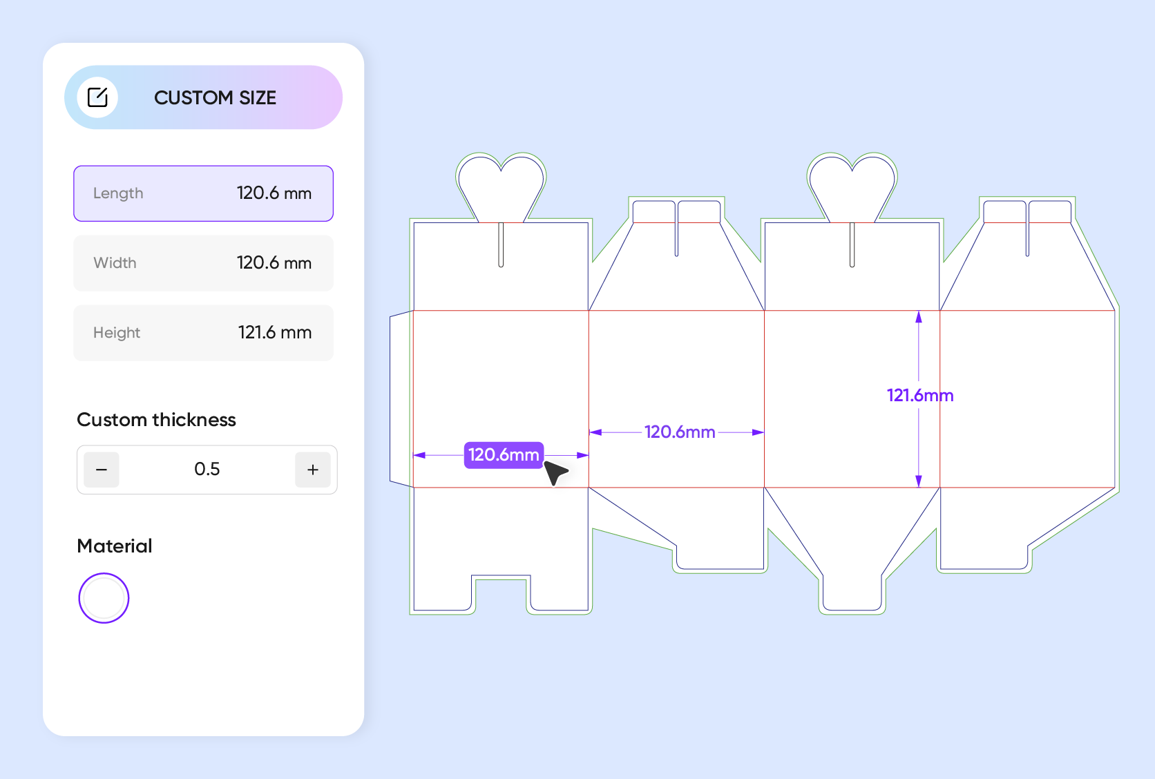 Free Gift Box Template Maker | Pacdora