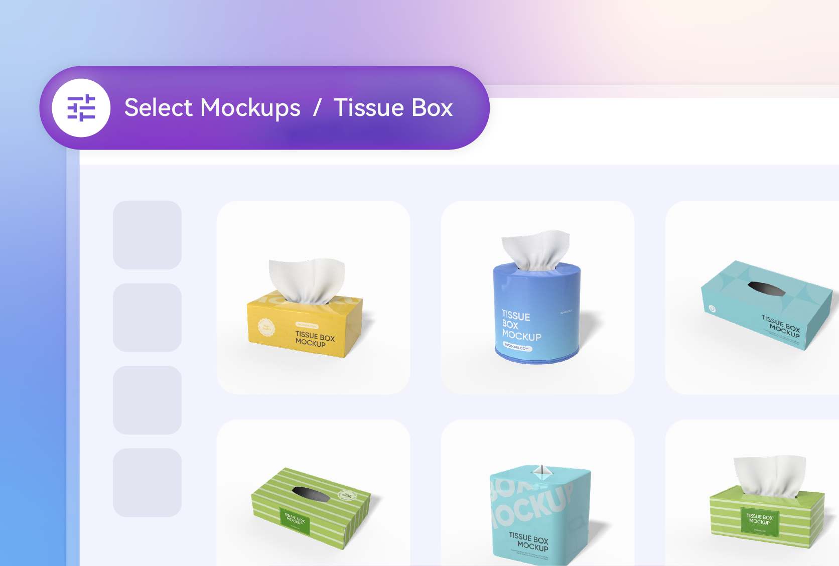 Custom Tissue Boxes - Free Online Design