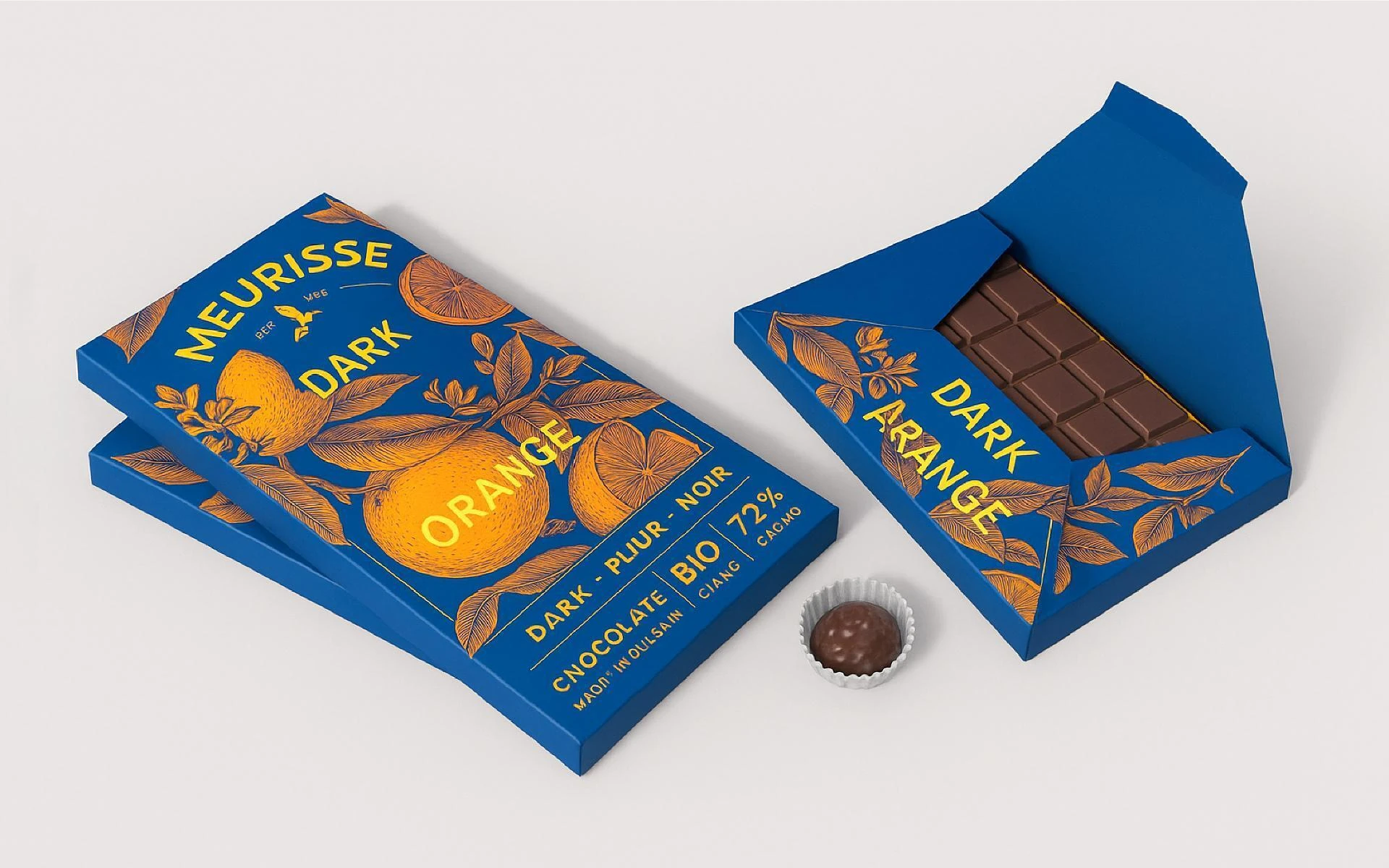 Best Chocolate Packaging Mockup Realistic