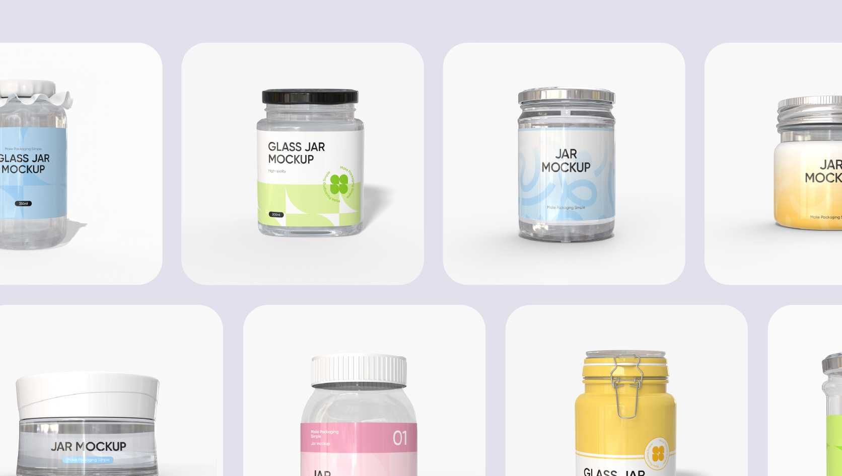 Free & Download Jar Mockup