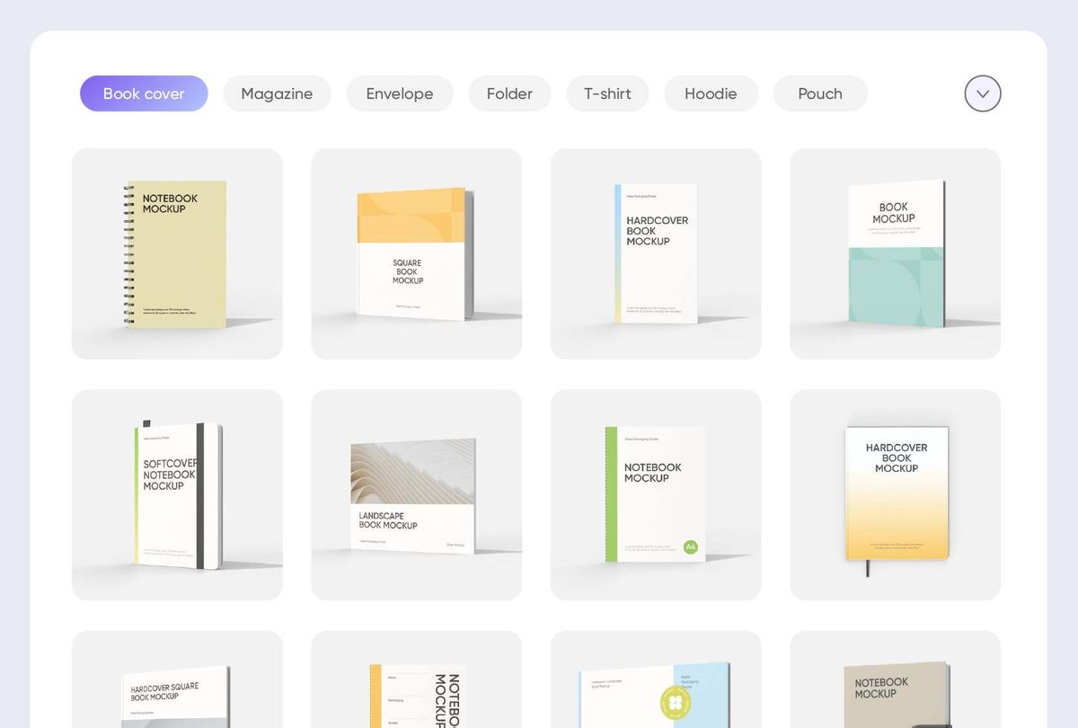 Free Notebook Mockup - Online Download & Design