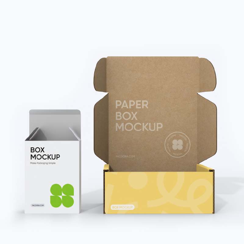 Conception de packaging 3D personnalisée en ligne - Pacdora