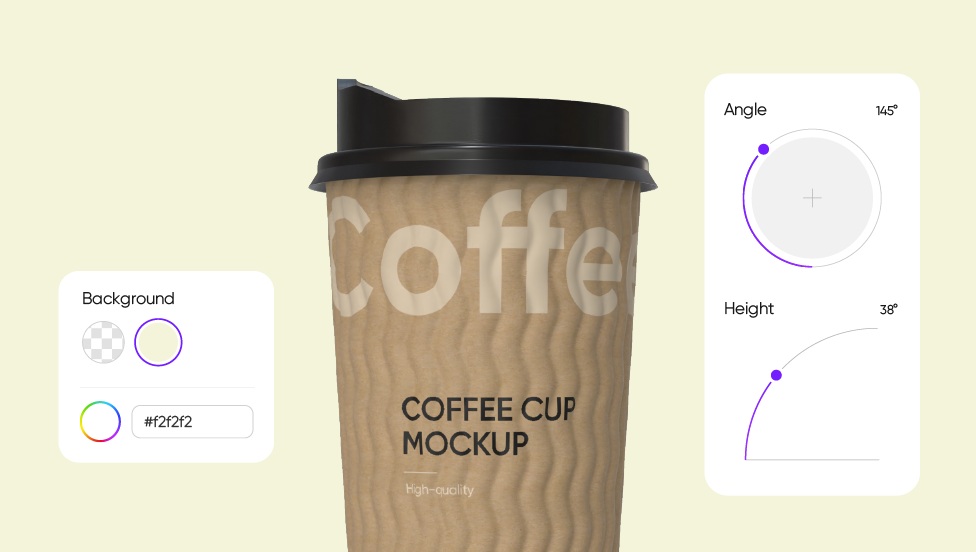 Personaliza y Descarga Maquetas de Tazas ｜Pacdora