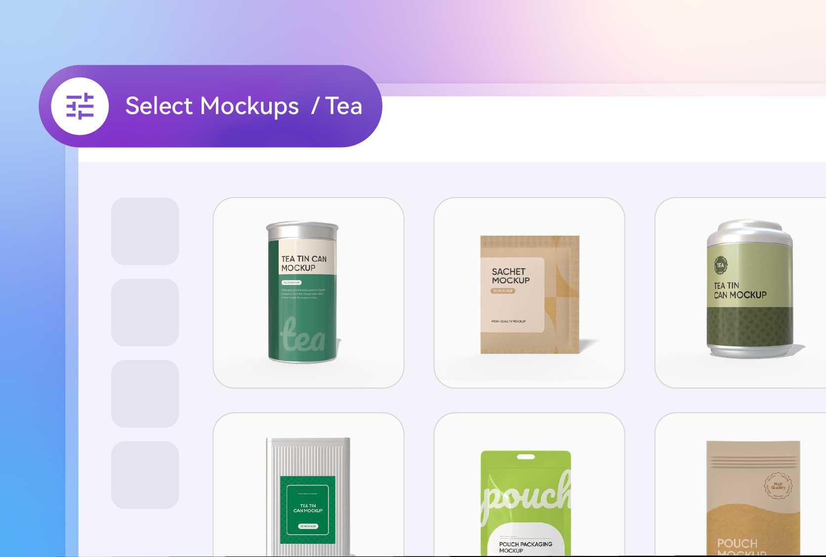 Tea packaging Design Online - Free 3D Mockups