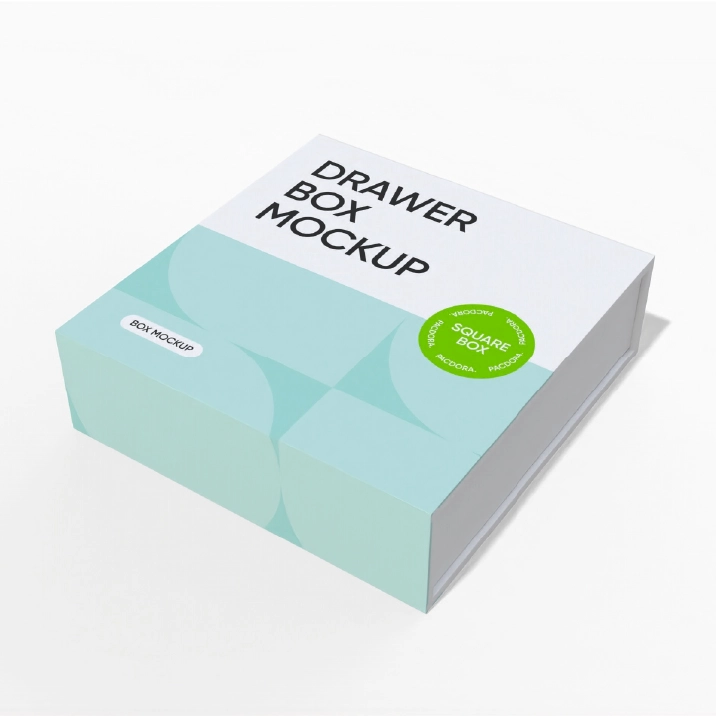 Free 3D Square Box Mockup Generator– Pacdora