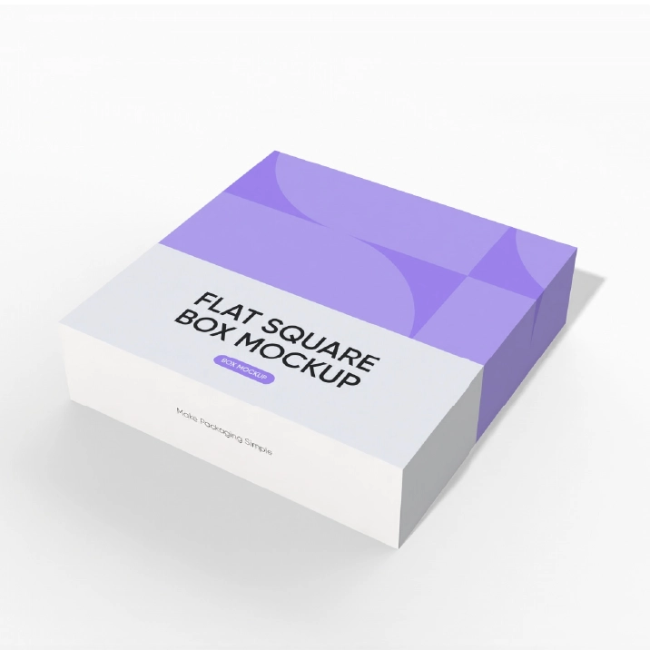 Free 3D Square Box Mockup Generator– Pacdora